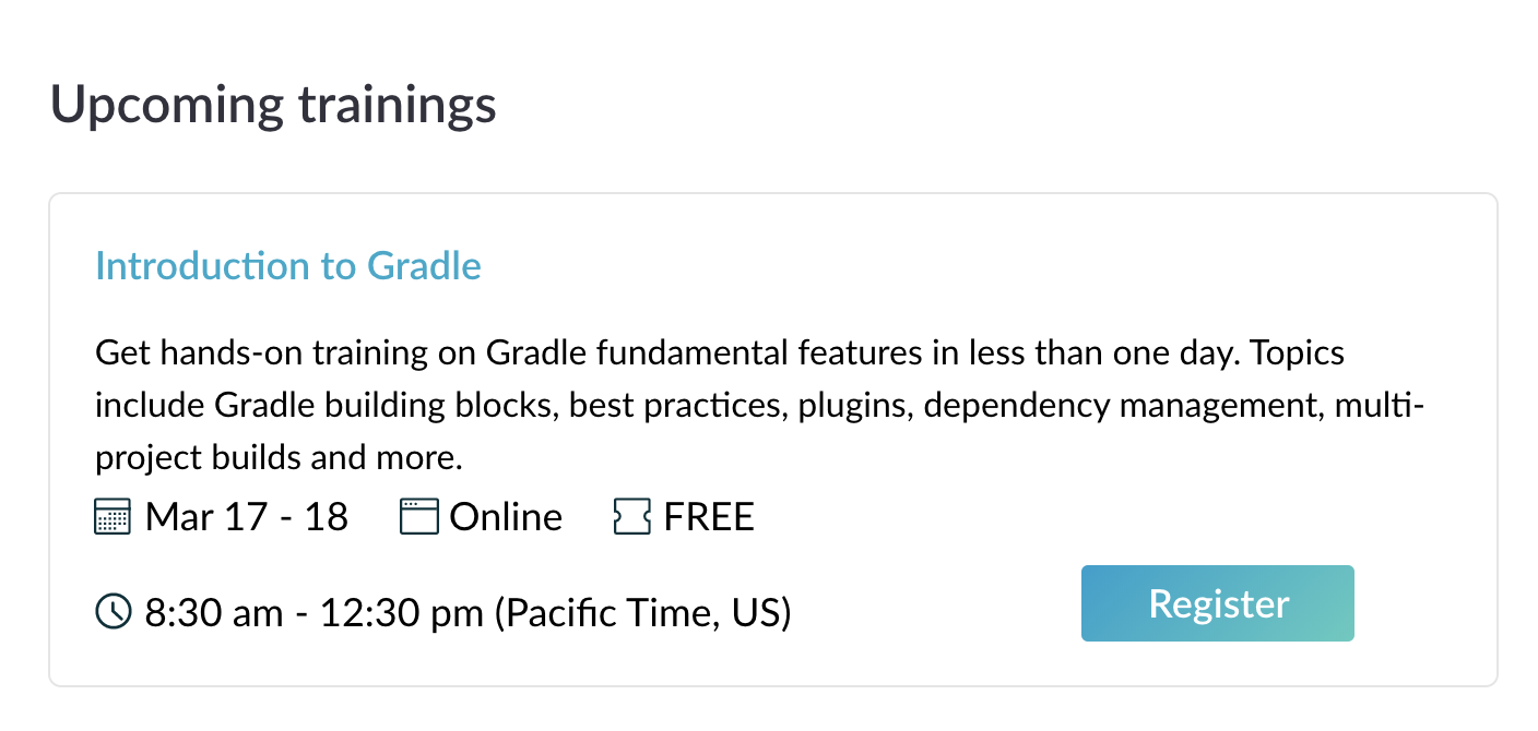 February 2021 Gradle Newsletter